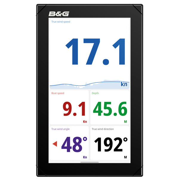 B&G, Nemesis 9 Display, SolarMax HD, 9 tum, anpassningsbar, marin data ...